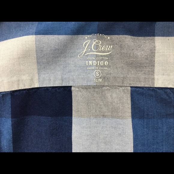 J. Crew | Shirts | J Crew Blue Plaid Buttondown Slim Shirts For Men | Poshmark